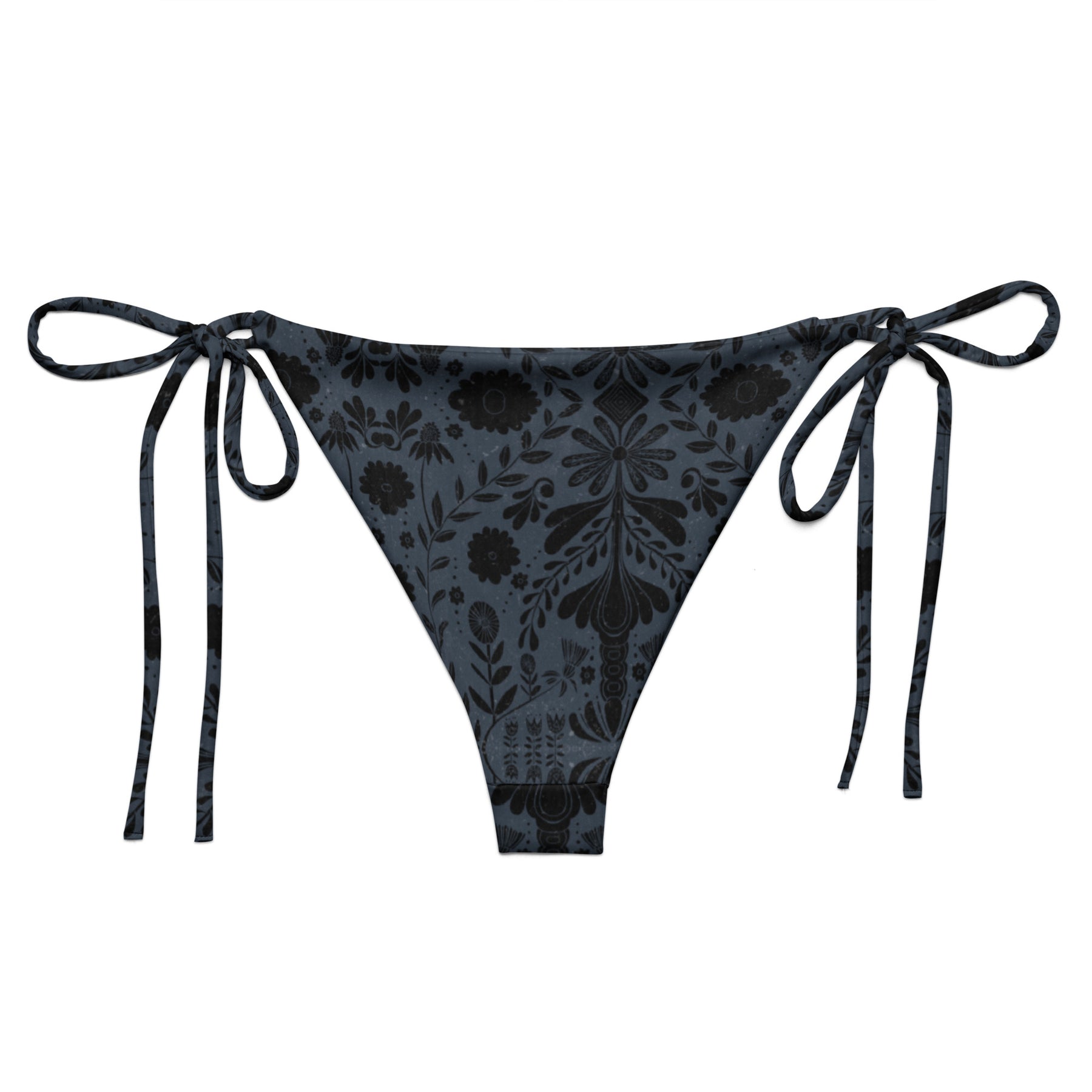Recycled String Bikini Bottom [Night Sky] – Juliana Yasmine